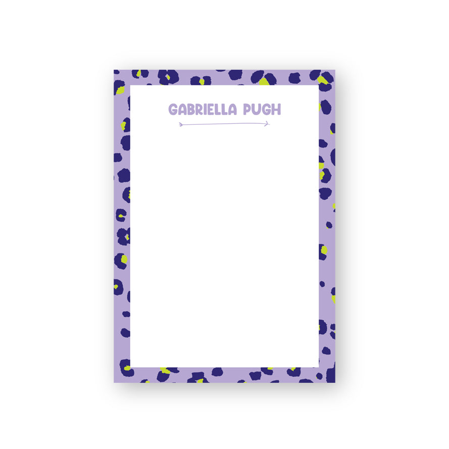 A5 Personalised Note Pads — Angus & Izzy