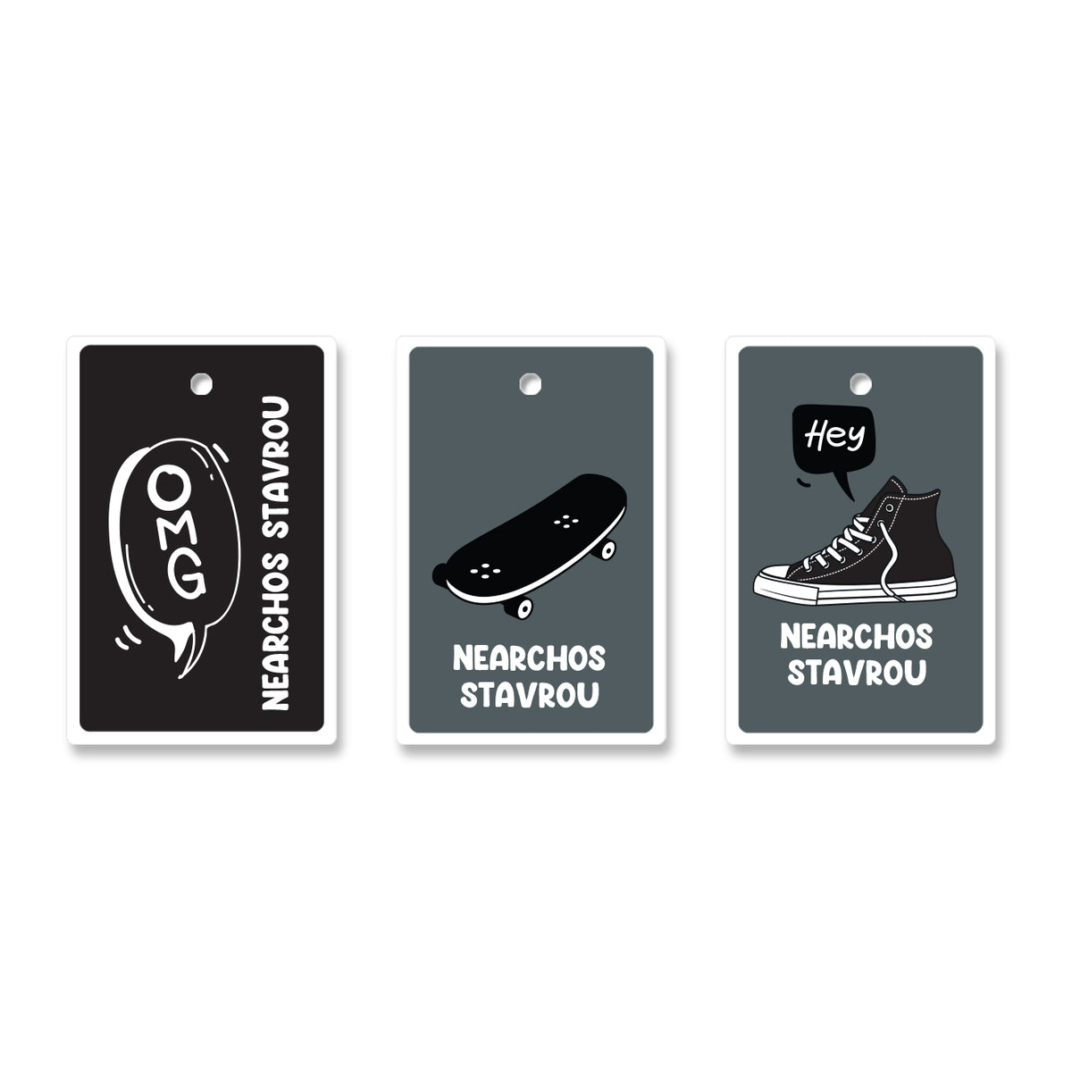 Bag Tag B45 — Angus & Izzy