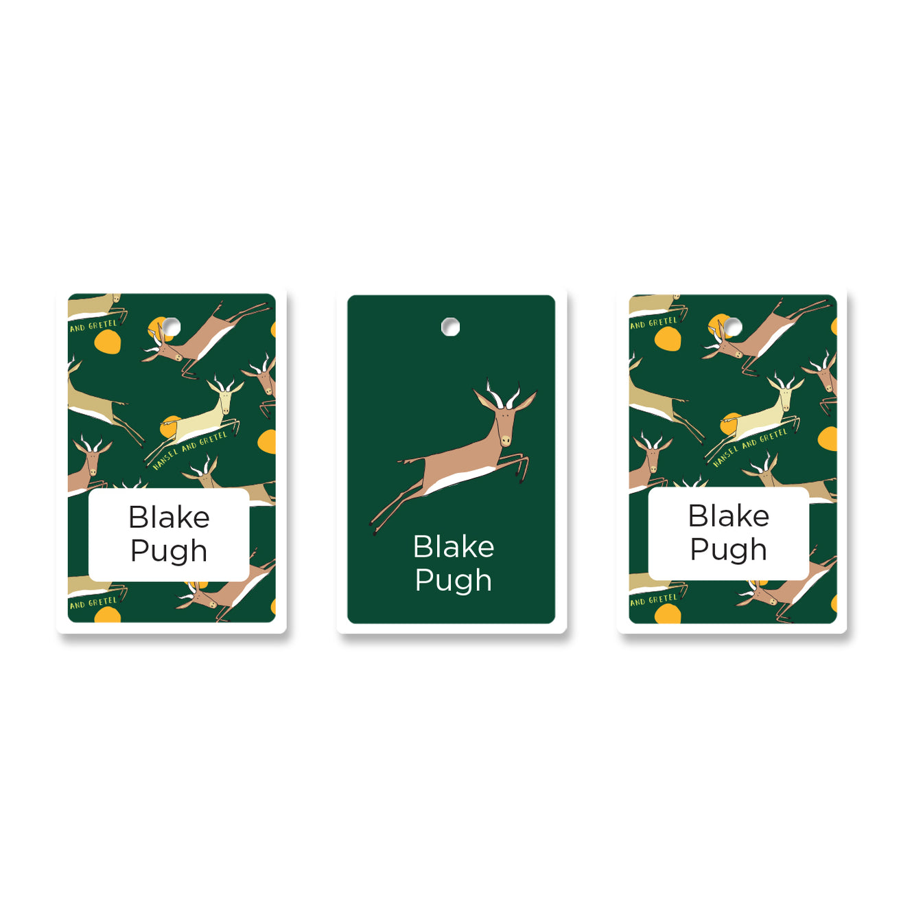 H&G Bag Tag - Bokke — Angus & Izzy