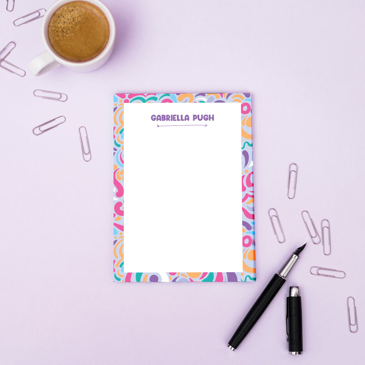 A5 Personalised Note Pads — Angus And Izzy