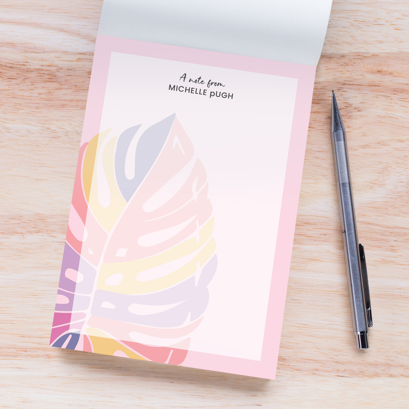 A5 Personalised Note Pads — Angus & Izzy