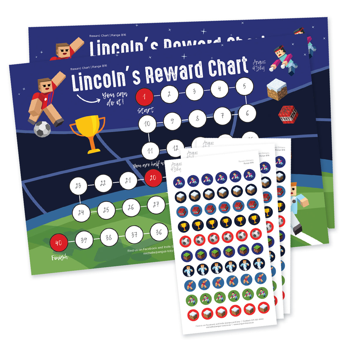 Reward Chart B16 — Angus & Izzy