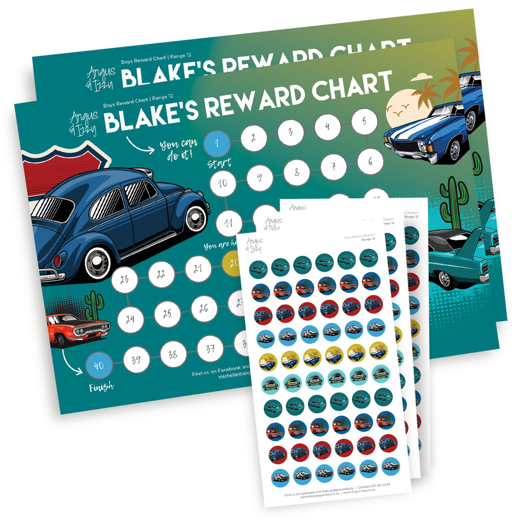 Reward Charts — Angus & Izzy